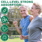 120 capsules of NAD+ support
