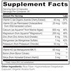 120 capsules of NATURELO calcium