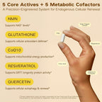 120 capsules of NMN for vitality