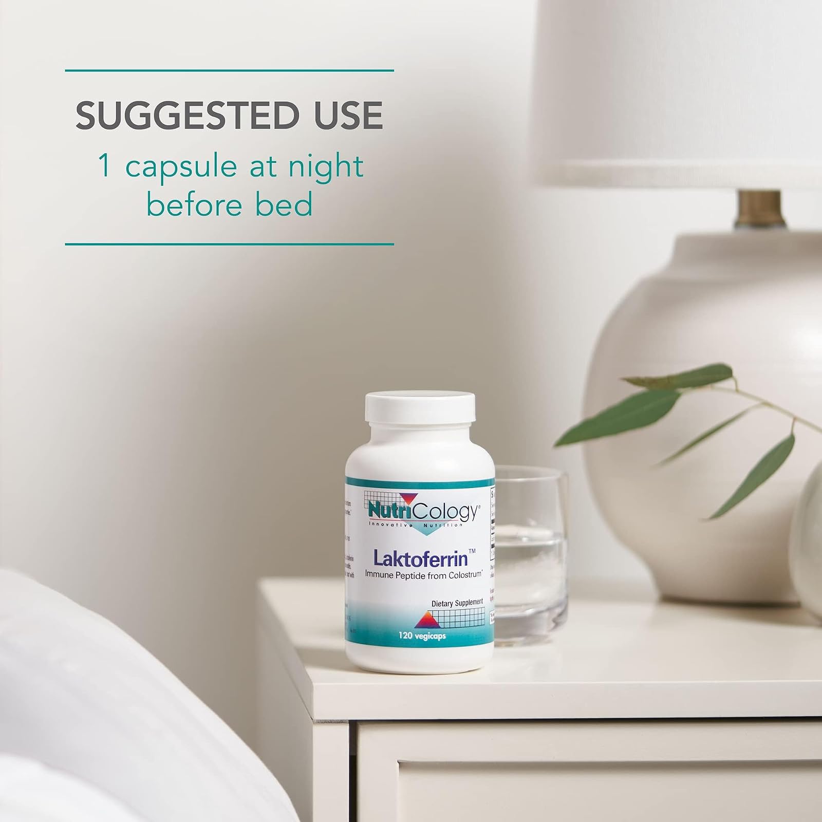 120 capsules of Nutricology Lactoferrin