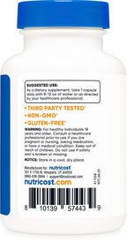 120 capsules of Nutricost lactase