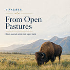 120 capsules of nutrient-rich bison