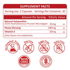 120 capsules of powerful Astaxanthin