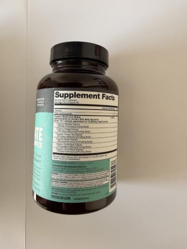 120 capsules of powerful mushroom extract