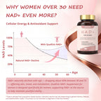 120 capsules of premium NAD+