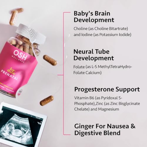 120 capsules of prenatal nutrition