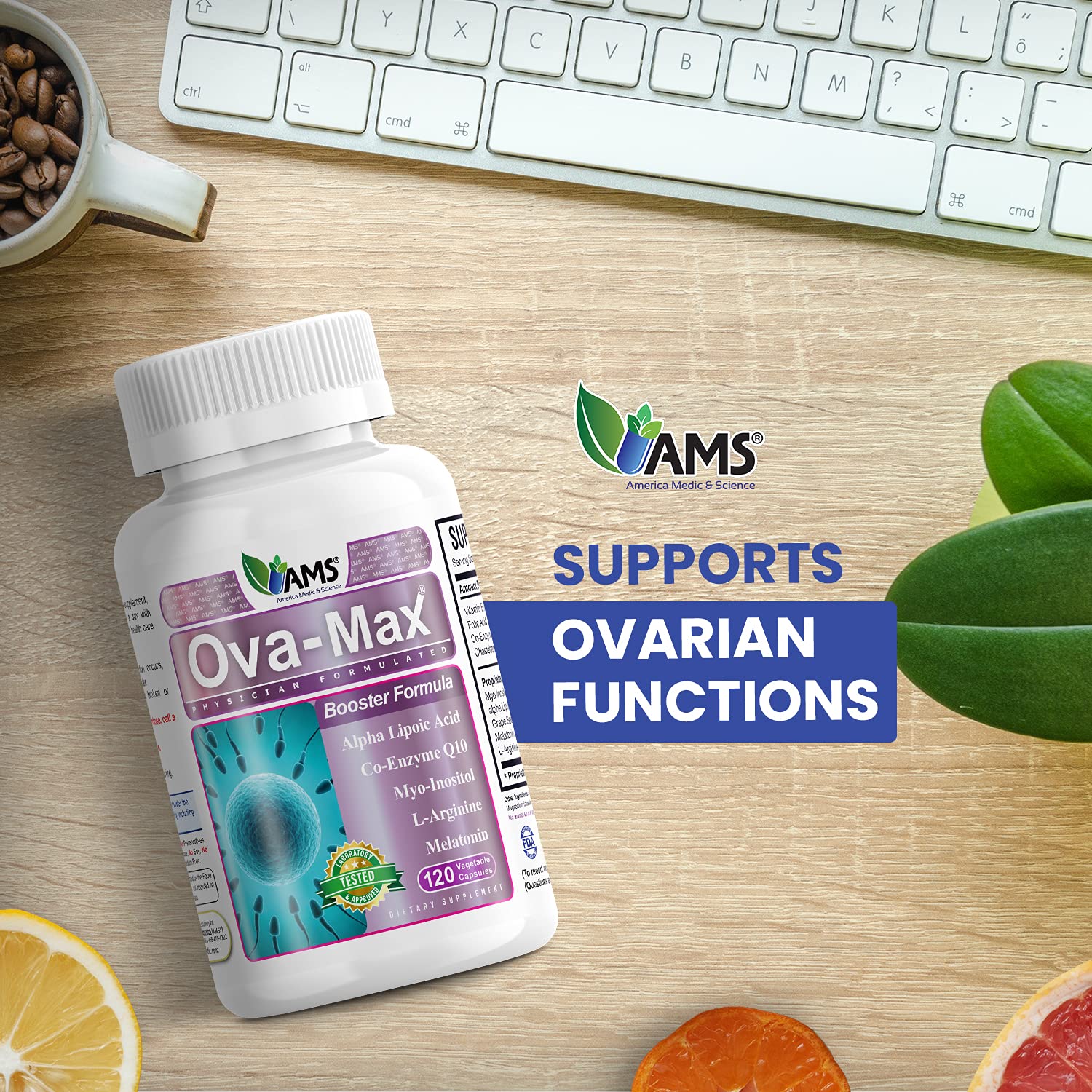 120 capsules of prenatal vitamins