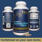 120 capsules of psyllium husk