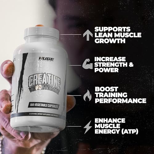120 capsules of pure creatine