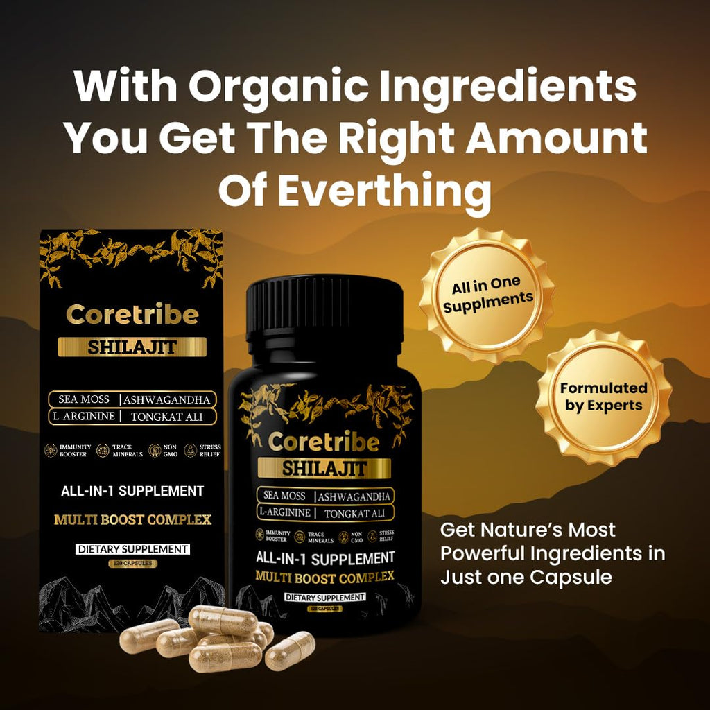 120 capsules of pure Shilajit