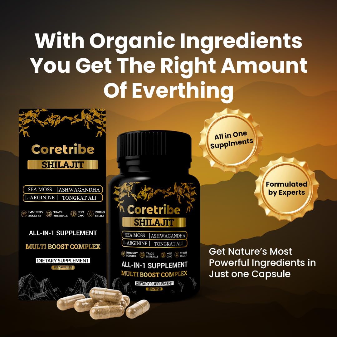 120 capsules of pure Shilajit