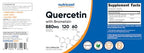 120 capsules of quercetin for daily health