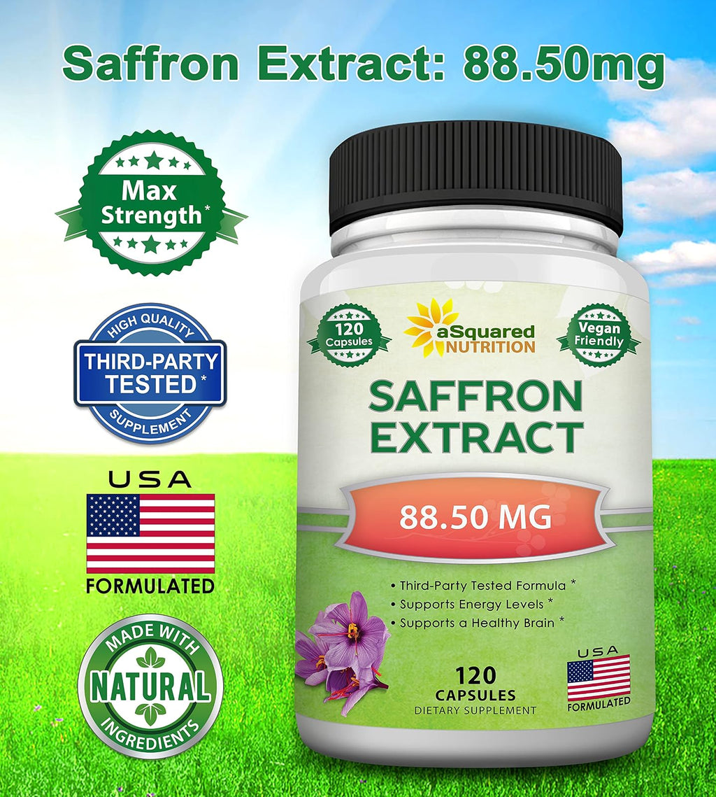 120 capsules of saffron extract