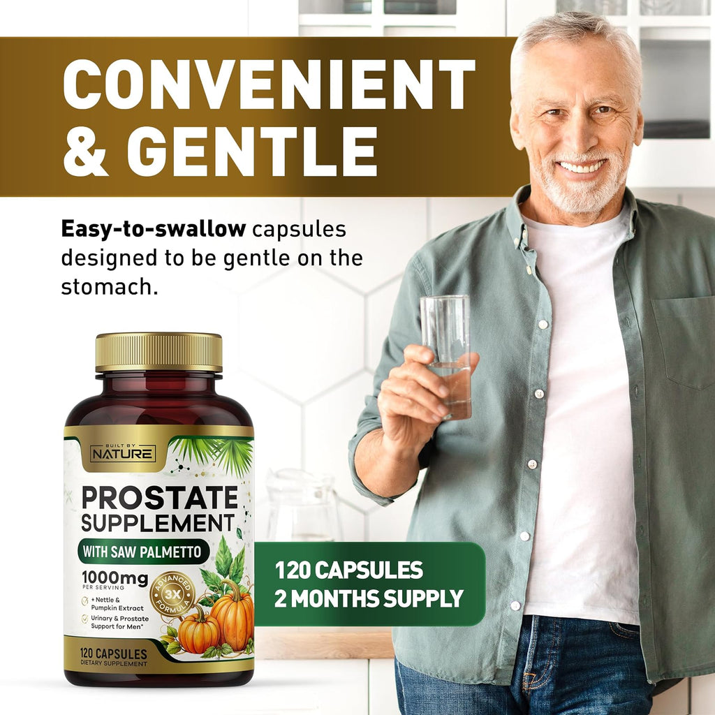 120 capsules of saw palmetto extract