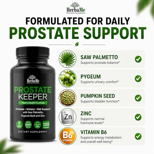 120 capsules of saw palmetto