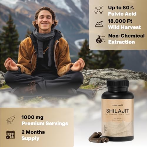 120 capsules of shilajit