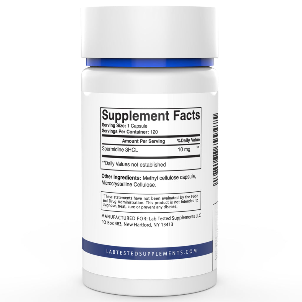 120 capsules of Spermidine supplement