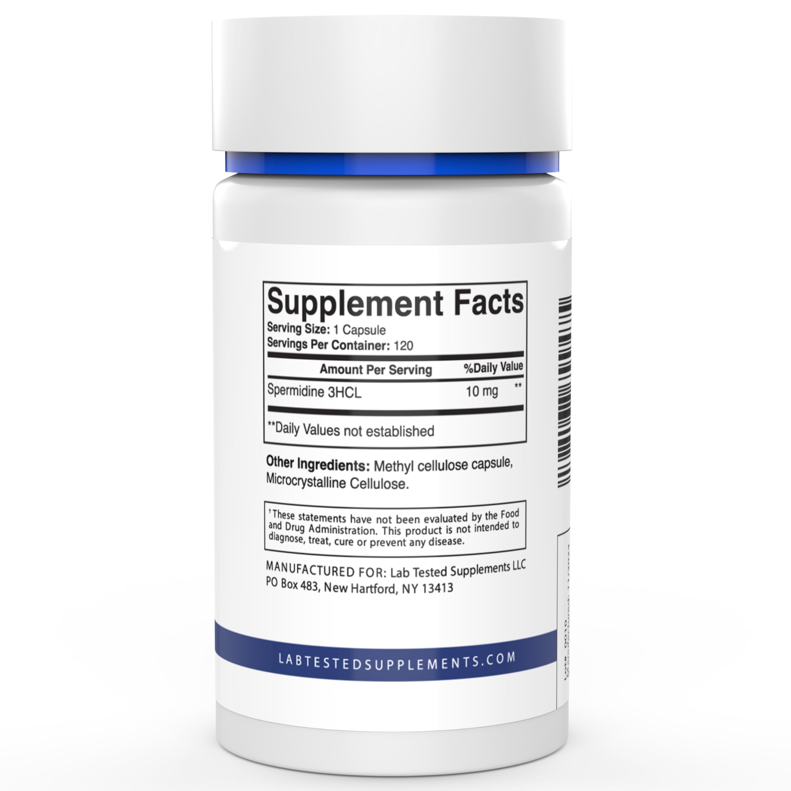 120 capsules of Spermidine supplement