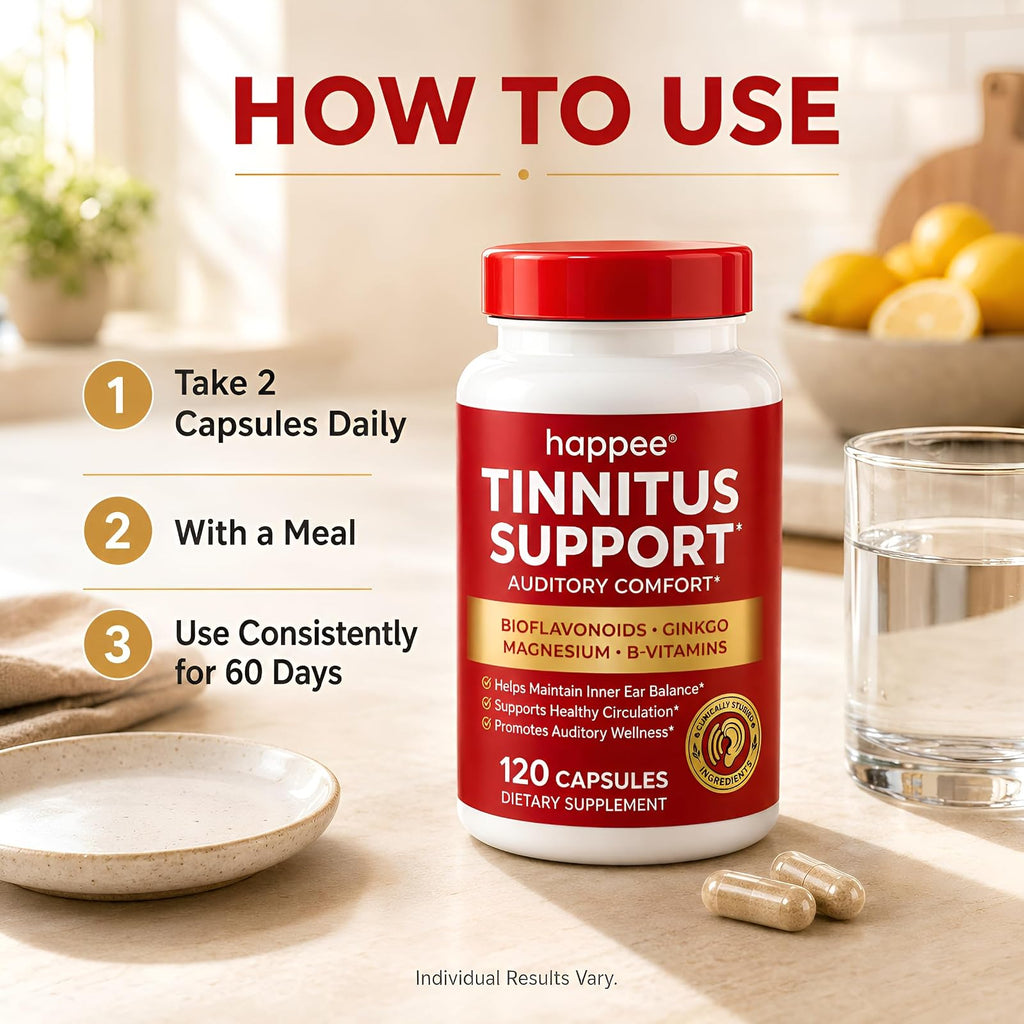120 capsules of tinnitus support