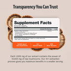 120 capsules of turkey tail