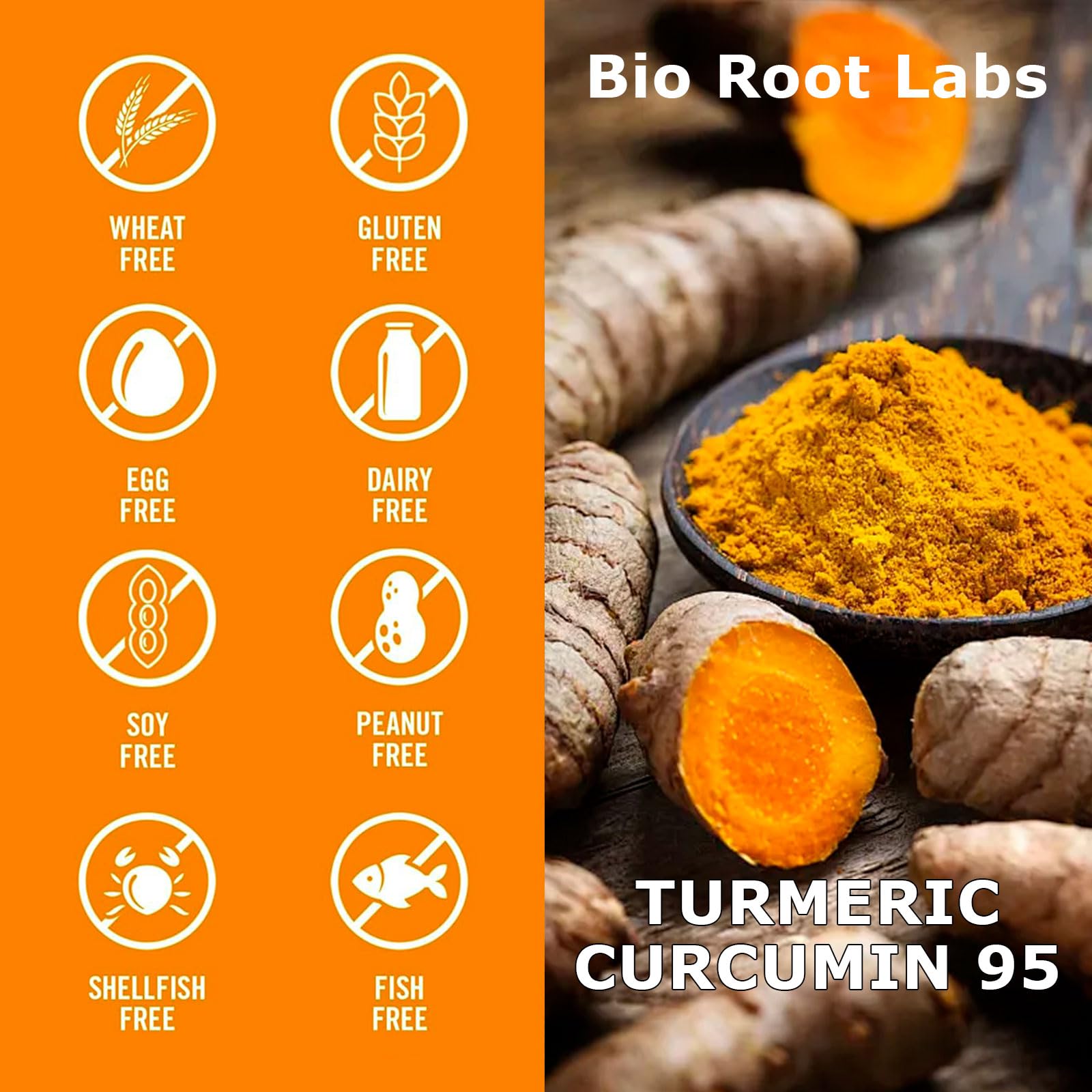 120 capsules of turmeric extract