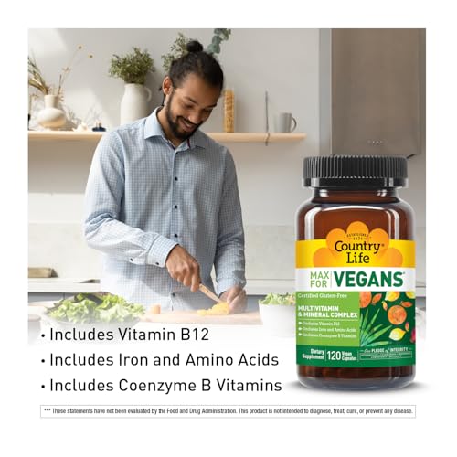 120 capsules of vegan multivitamins