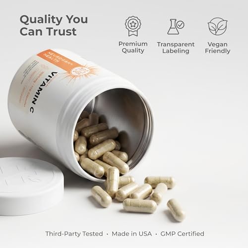 120 capsules of Vitamin C