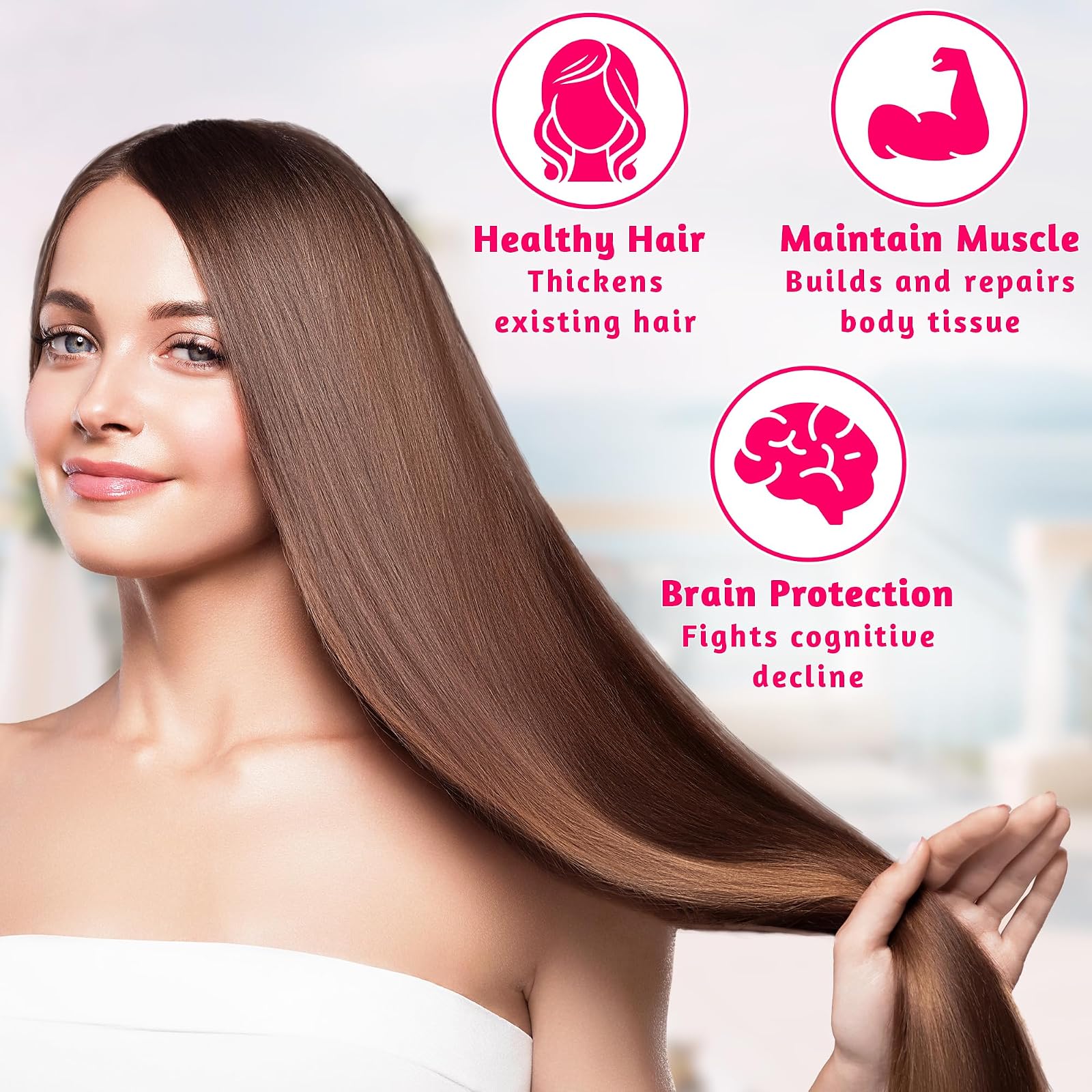 120 capsules of VWS biotin