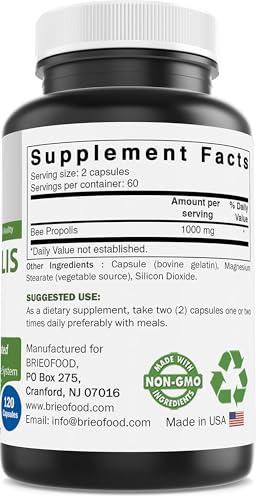 120 capsules of wellness supplements