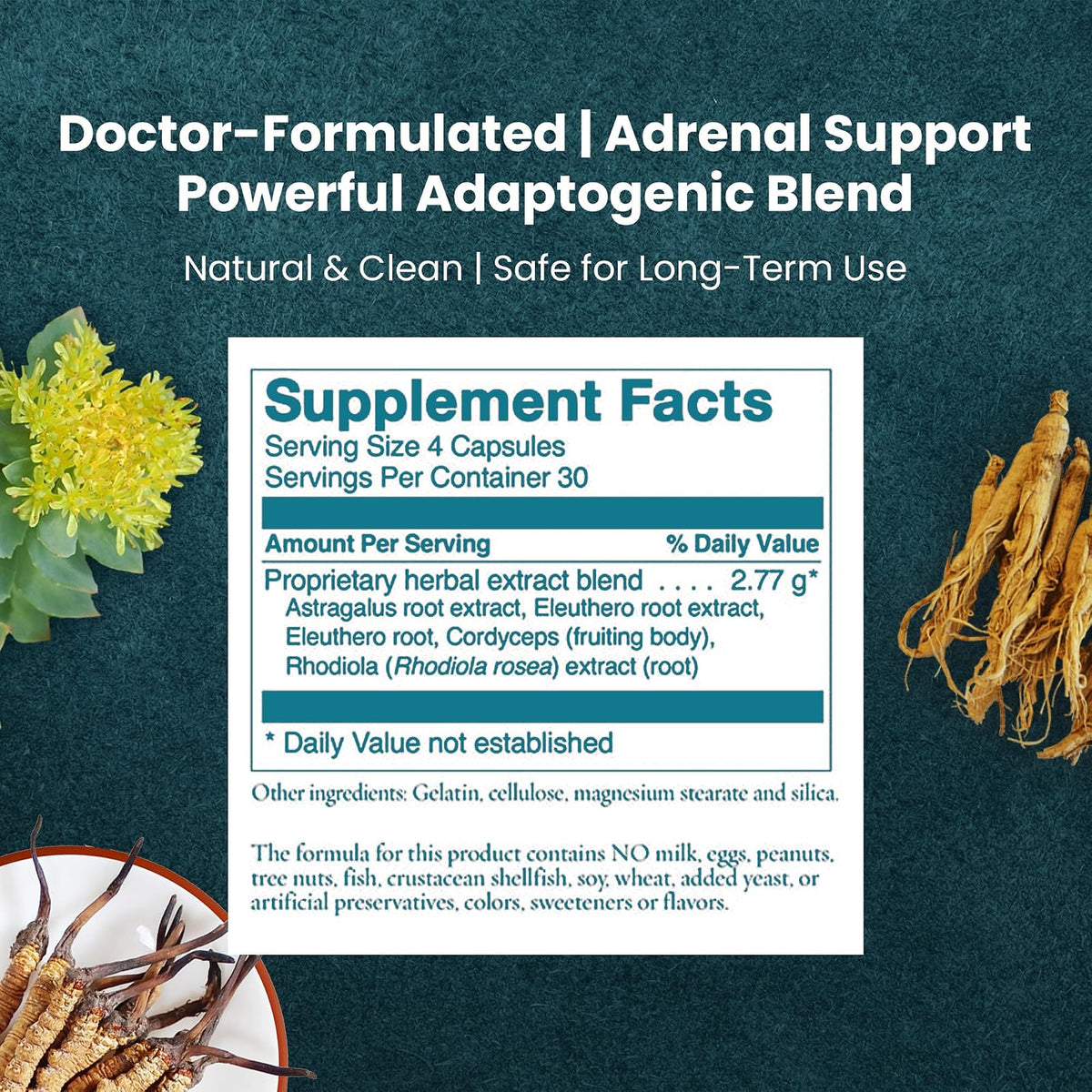 120 capsules of women's health support