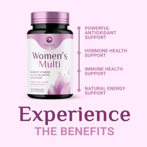 120 capsules of women's multivitamins