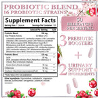 120 capsules of women's probiotics