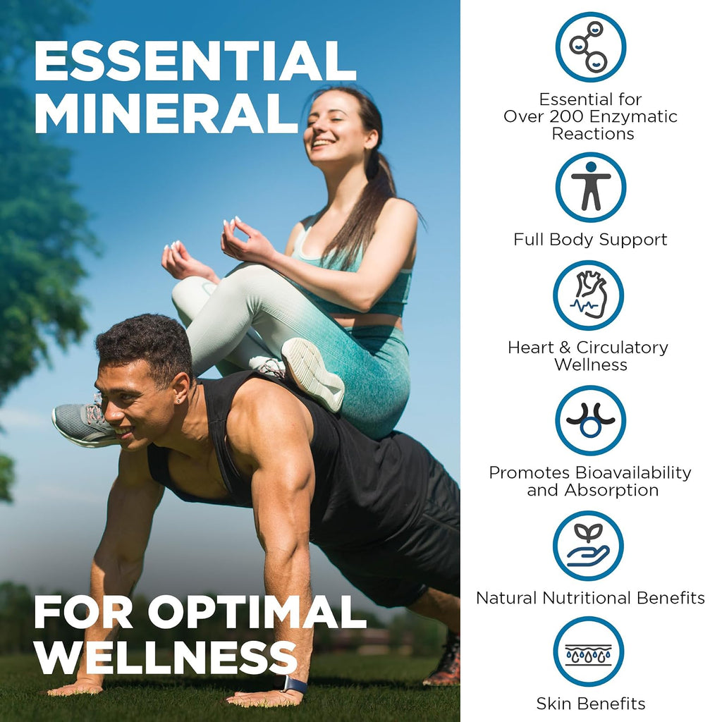 120 capsules of zinc gluconate