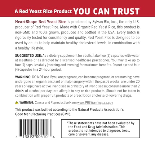 120 capsules red yeast rice