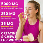 120 chewable creatine tablets for energy