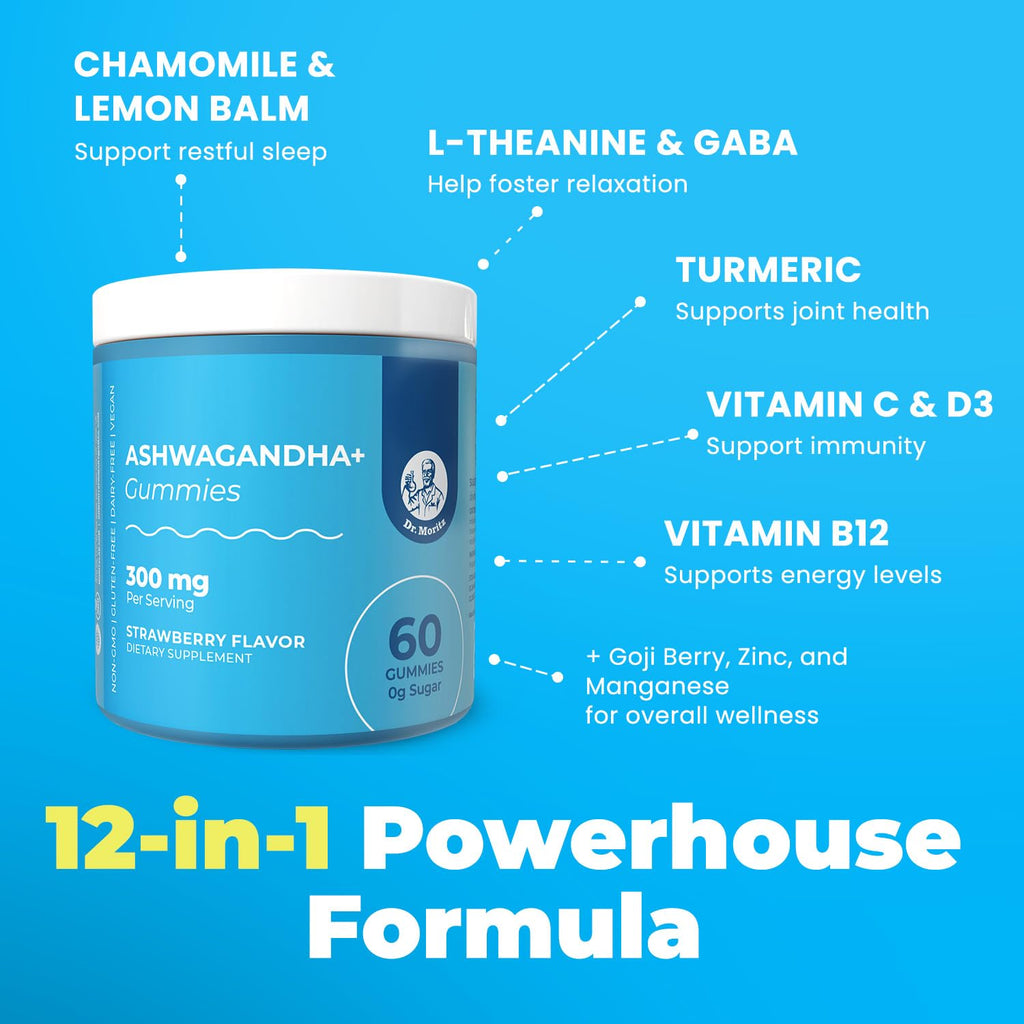 120 count Ashwagandha and Lion's Mane