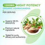 120 count Ashwagandha gummies for convenient use