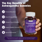 120 count Ashwagandha gummies for daily wellness