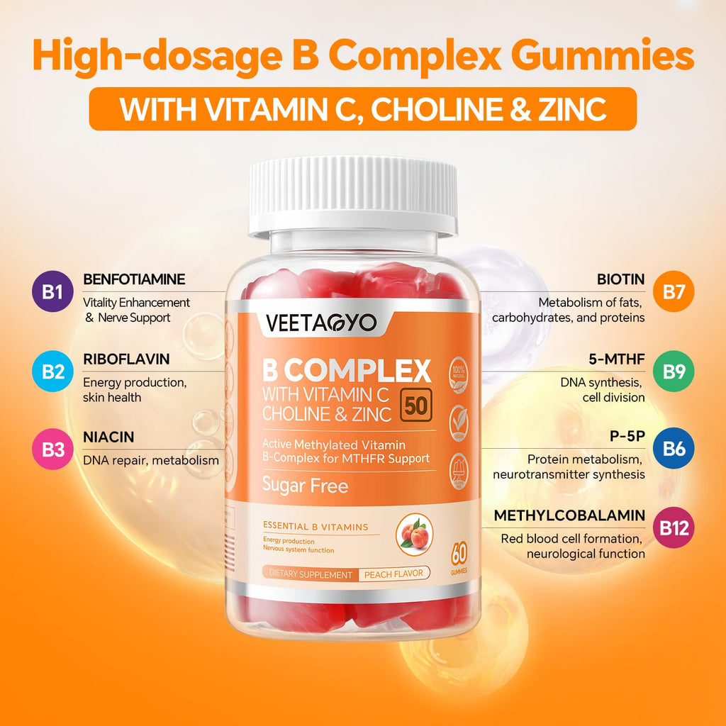 120 count b complex gummies