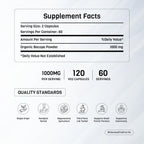 120 count Bacopa Monnieri herbal capsules