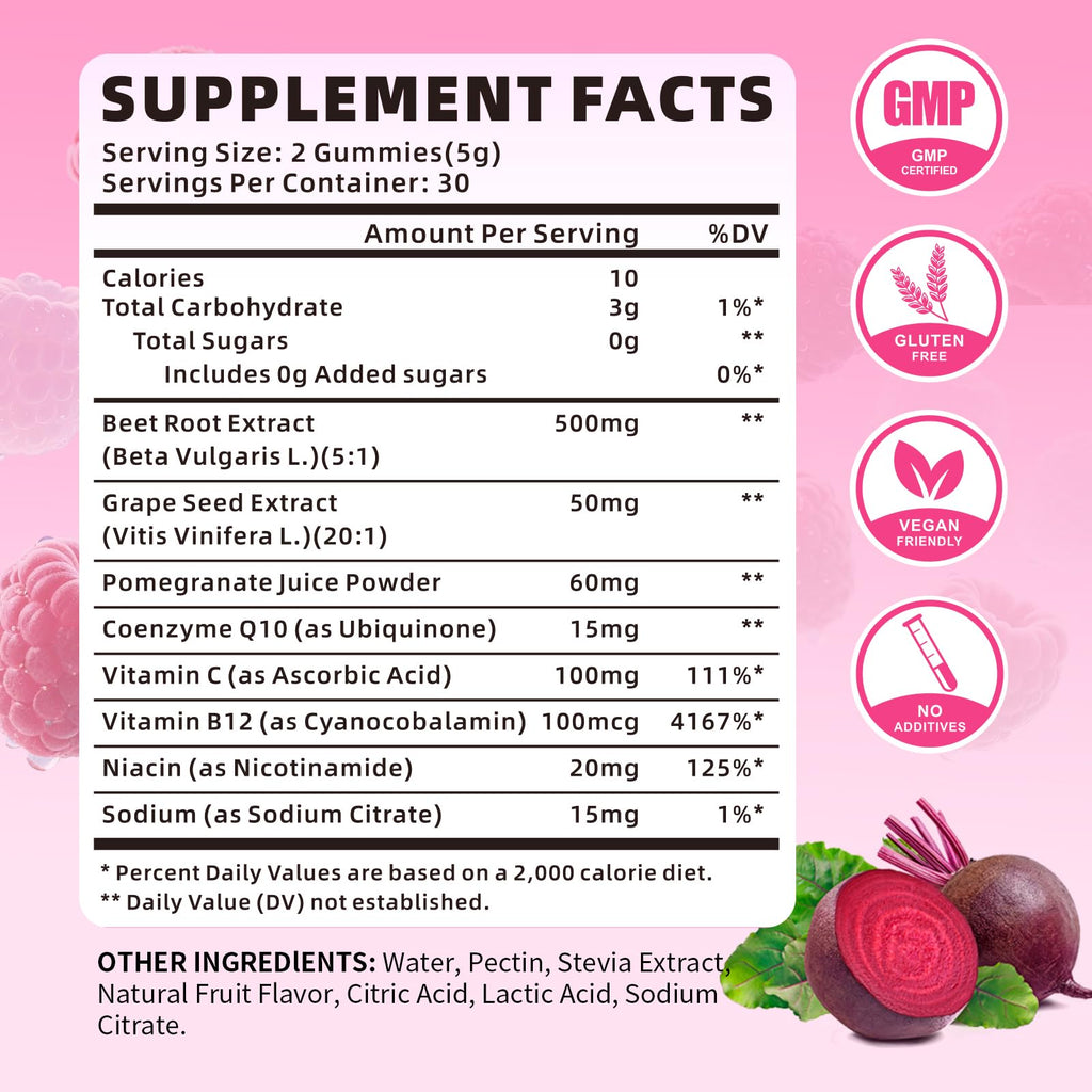 120 count beet root multivitamins