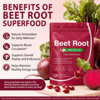 120 count beet root supplements