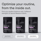 120 count biotin for daily use