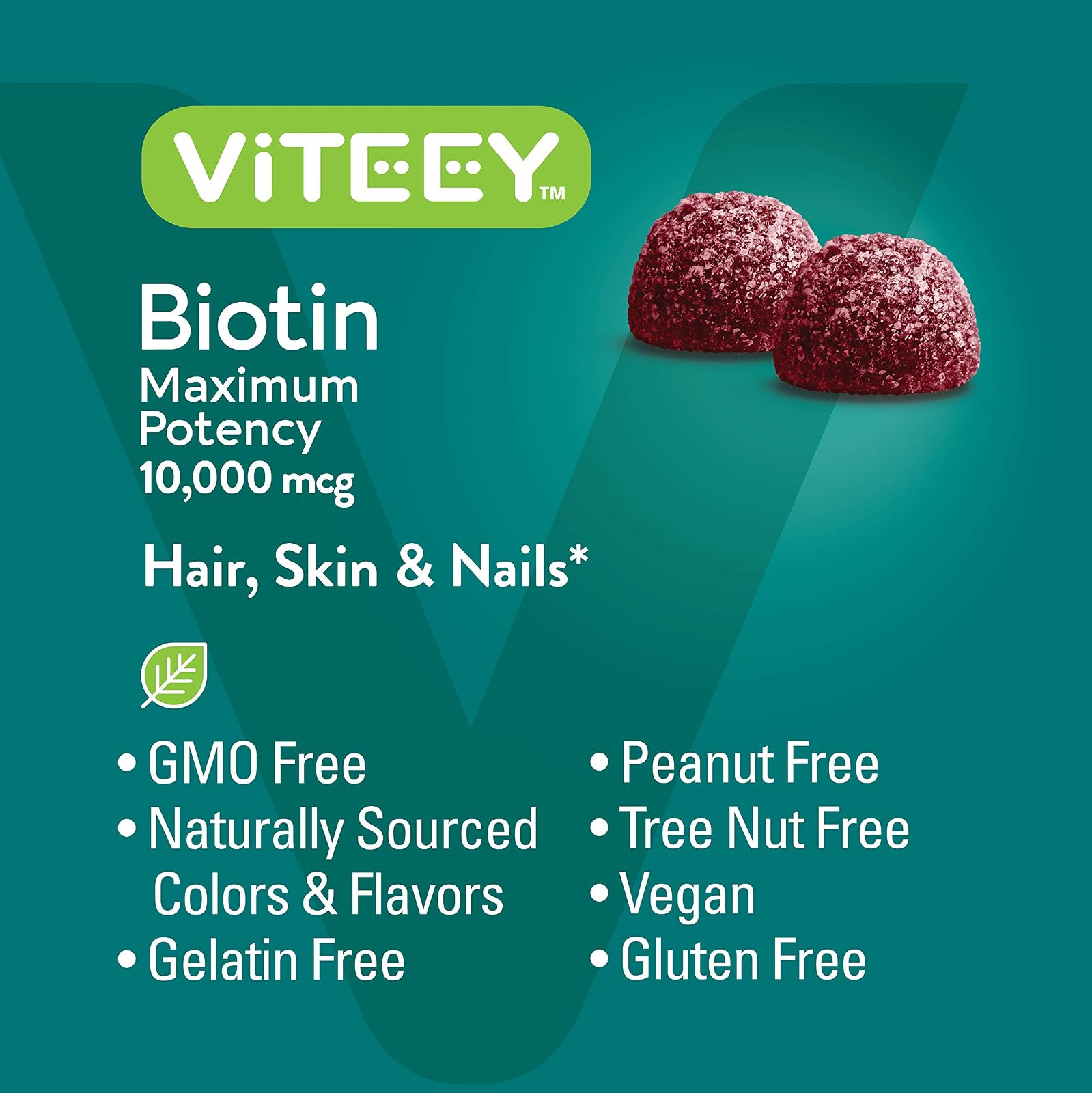 120 count biotin gummies for convenience