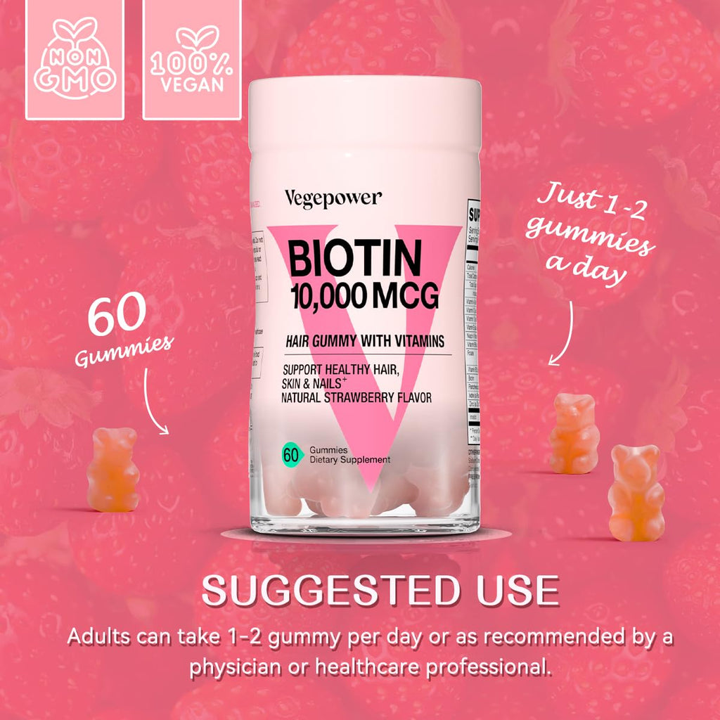 120 count biotin gummy vitamins