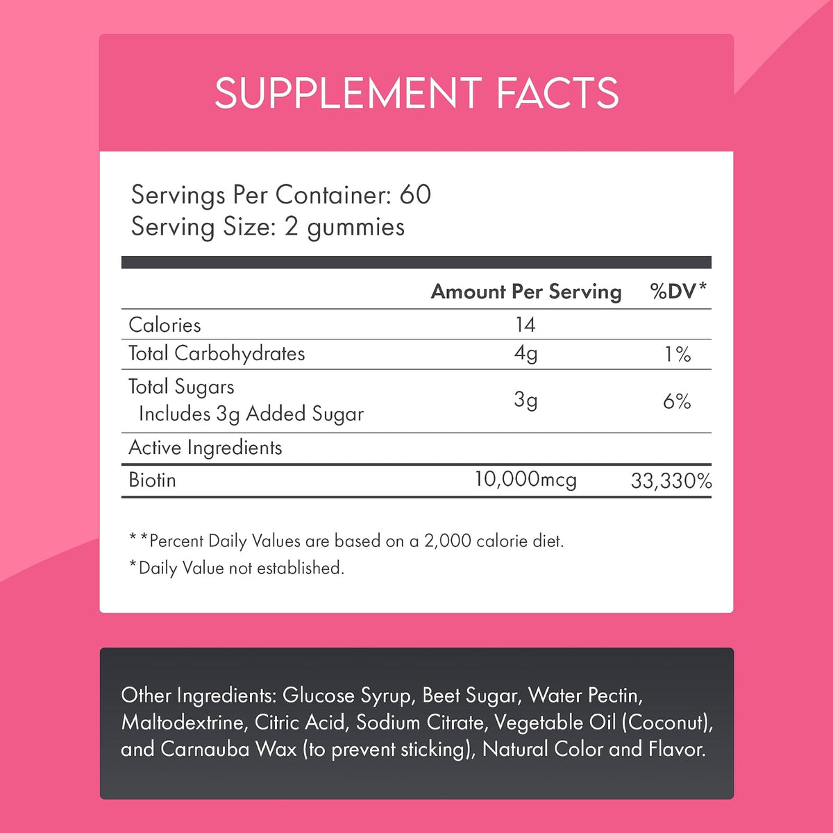 120 count biotin gummy vitamins
