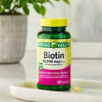 120 count biotin softgels for daily use