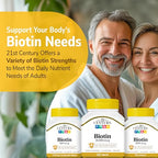 120 count biotin tablets for convenience