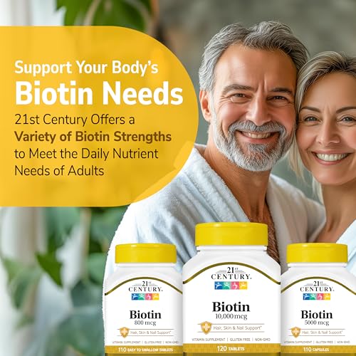 120 count biotin tablets for convenience