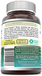 120 count biotin tablets for hair health
